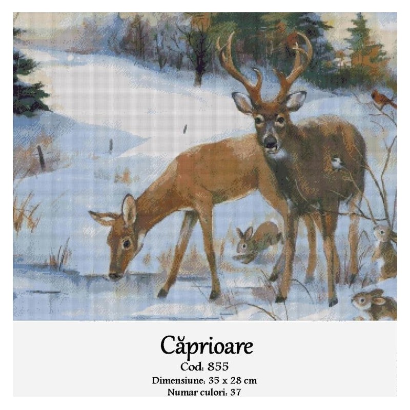 Model set goblen Caprioare